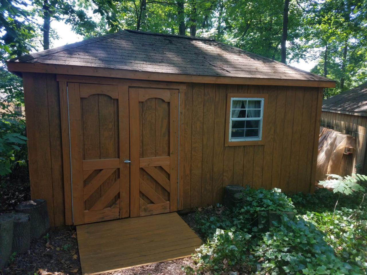 Outdoor Wood Sheds - Affordable Pressure Wash Solutions